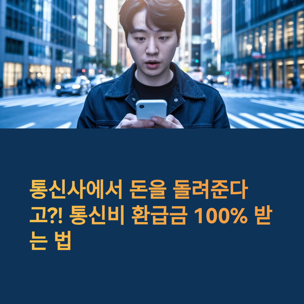 통신사에서 돈을 돌려준다고?! 통신비 환급금 100% 받는 법 - TipFlowz