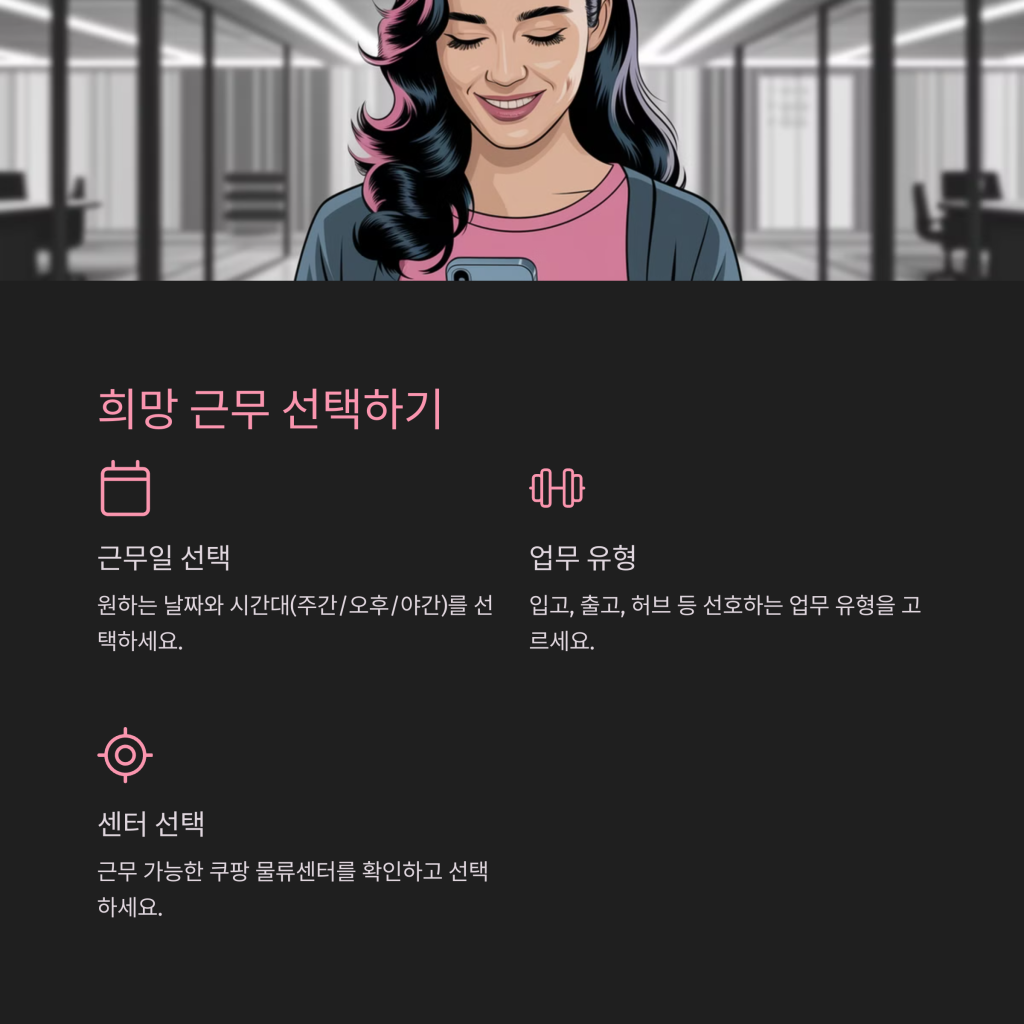 쿠팡 단기알바 100% 활용법! 빠르게 신청하고 꿀팁까지 - TipFlowz