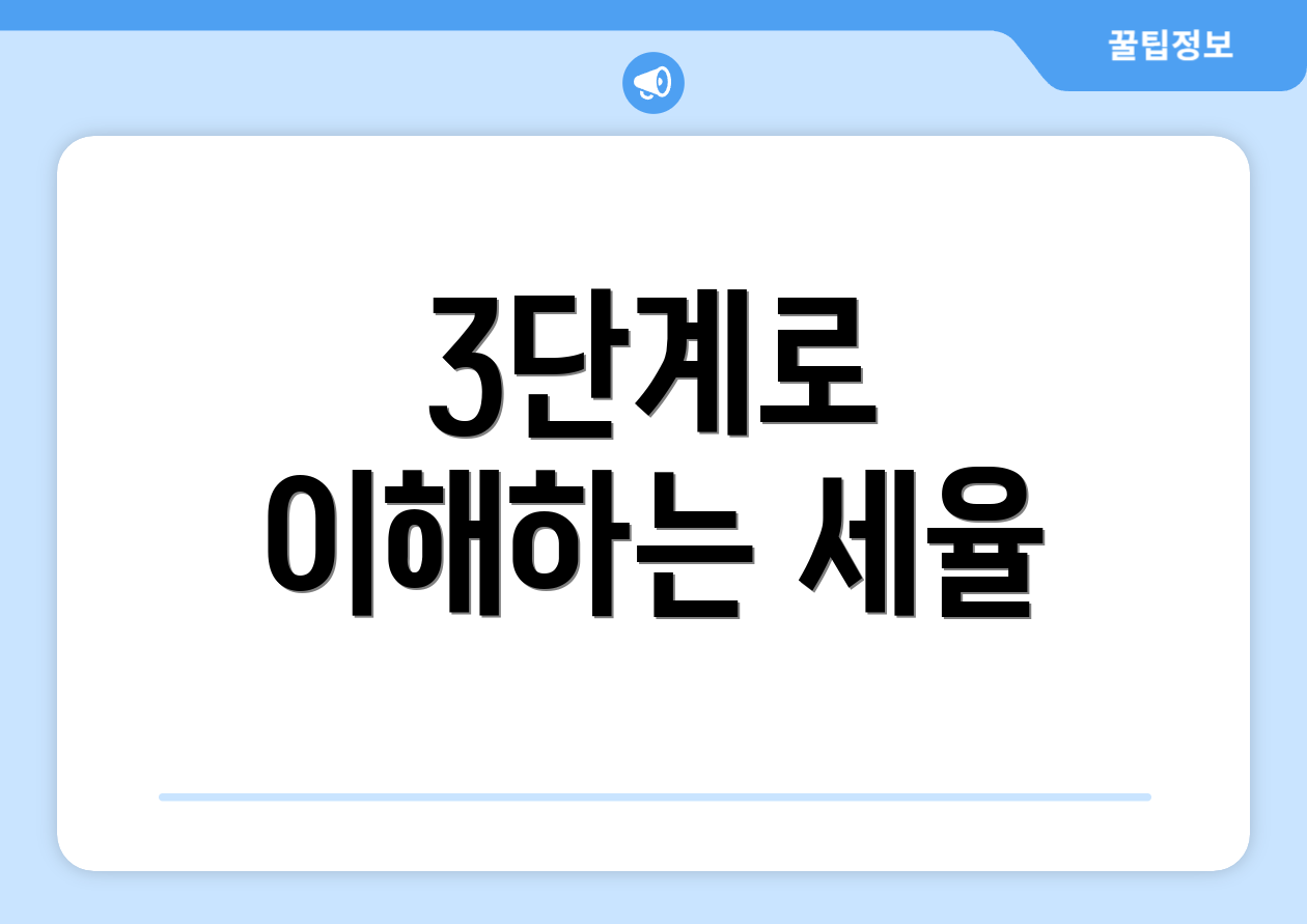 종합소득세율 마스터하기: 단계별 완벽 가이드 - TipFlowz